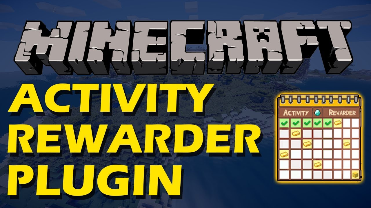 Daily Rewards In Minecraft With Activity Rewarder Plugin Youtube