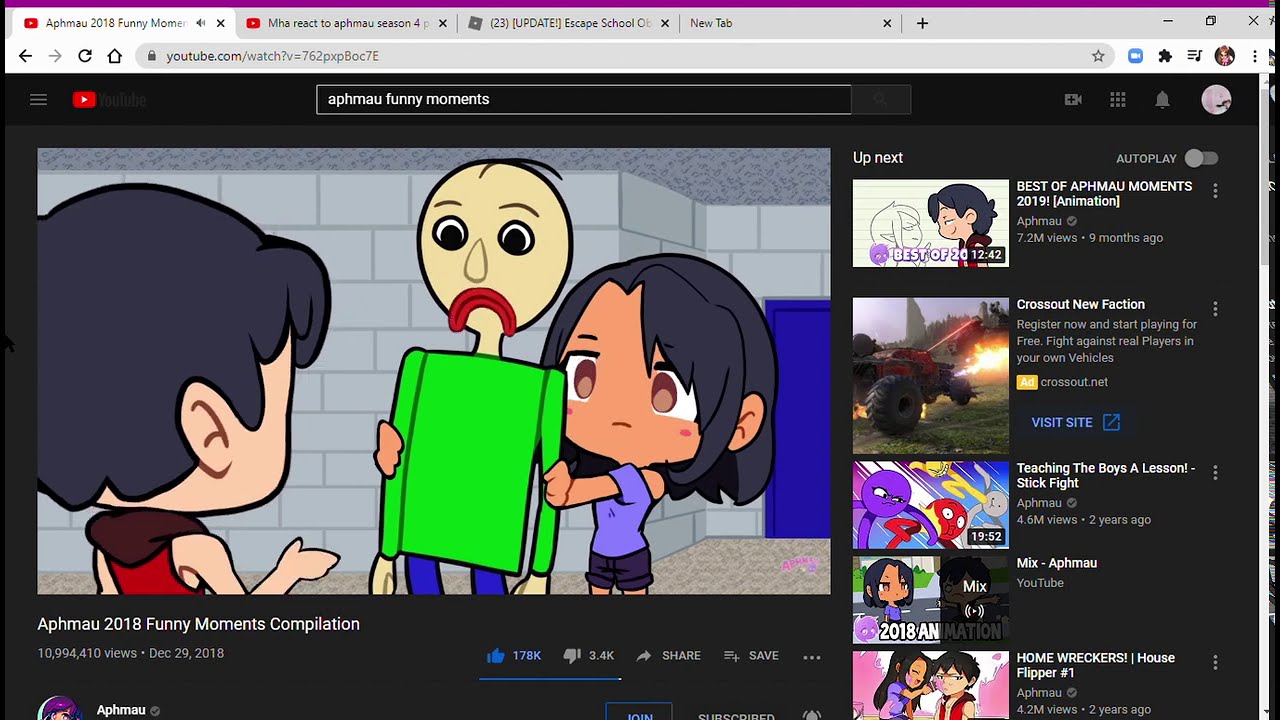 Reaction To Aphmau 2018 Funny Moments Compilation Youtube