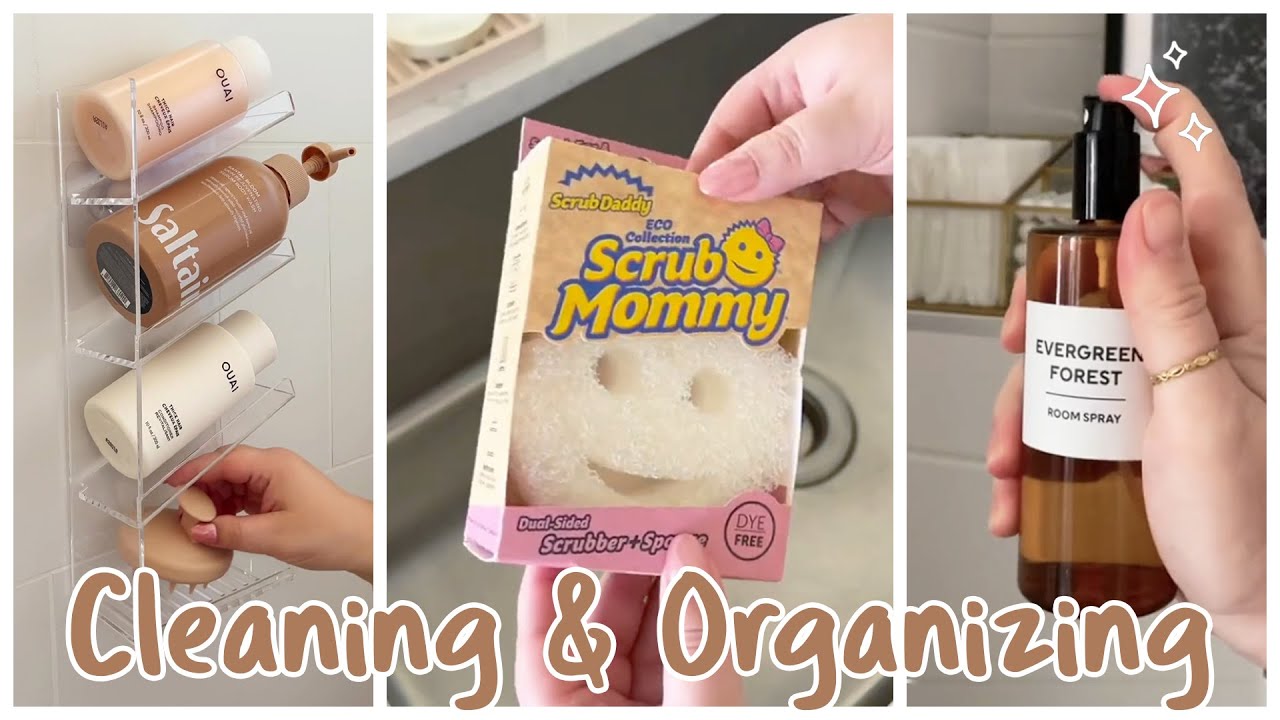 Satisfying Cleaning Organizing Restocking Tiktoks Asmr Youtube
