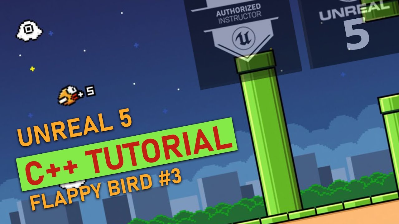 Unreal Engine 5 C Tutorial Flappy Bird 3 Moving Pillars Youtube