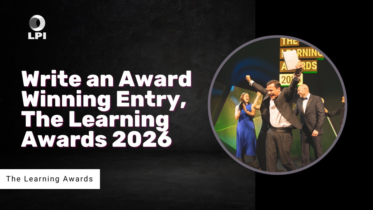Write An Award Winning Entry The Learning Awards 2026 The Learning