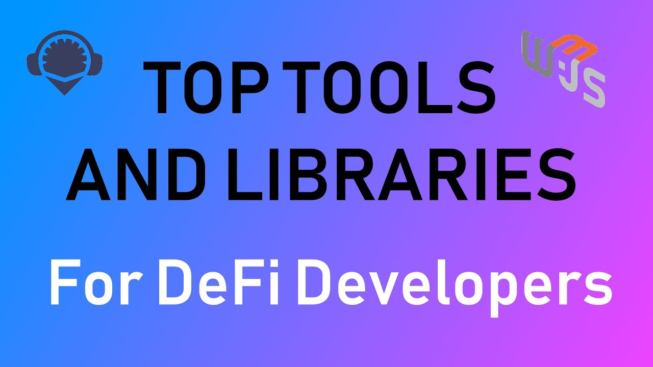 Top Tools Libraries For Dapp Developers In 2022 Youtube