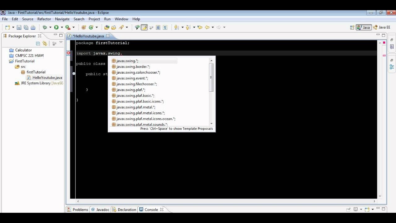 Java Gui Programming Tutorial 4 Joptionpane Hd Youtube