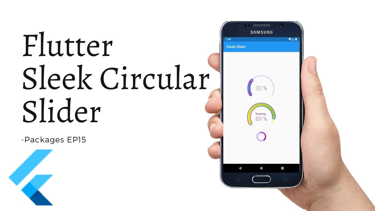 Flutter Sleek Circular Slider Ui Exploring Packages Ep15 Youtube