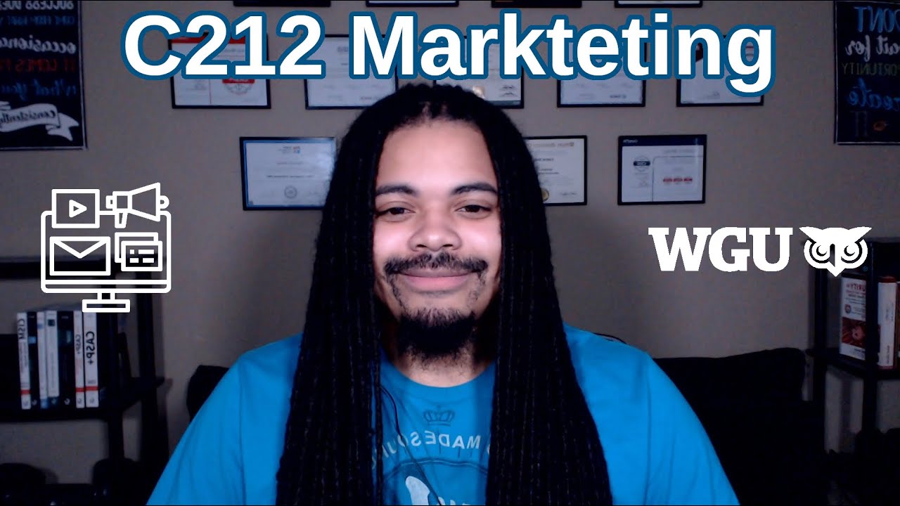Wgu C212 Marketing Youtube