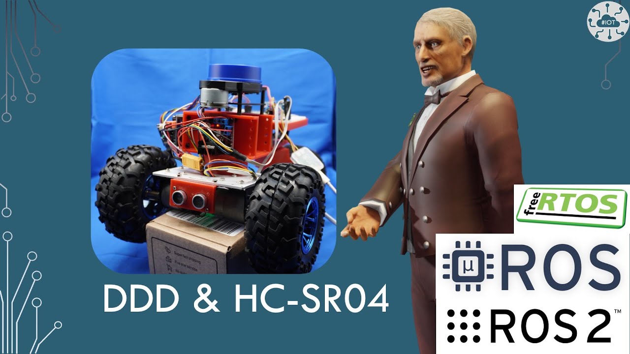 Adding Hc Sr04 Range Sensors To Ddd With Ros Youtube