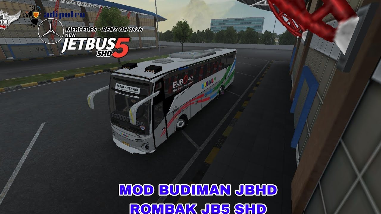 Mod Budiman Jbhd Rombak Jb5 Shd Bus Simulator Indonesia Youtube