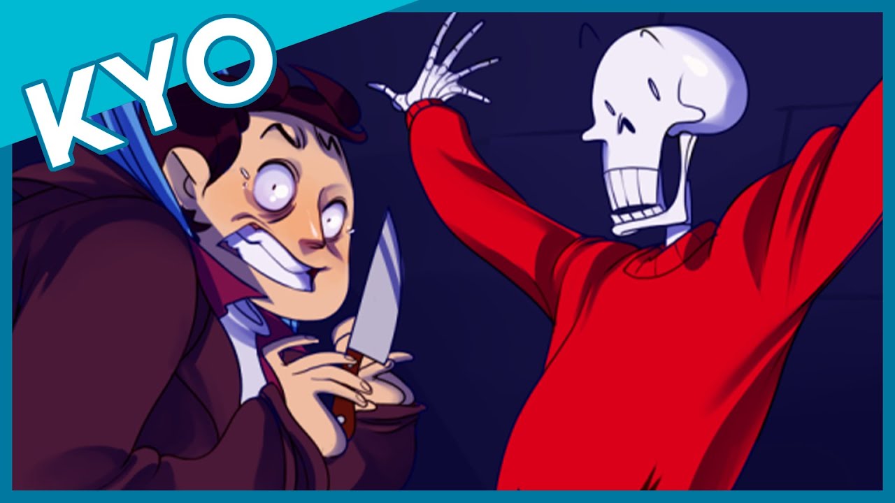 Papyrus And Mr Knife Hilarious Undertale Comic Dub Youtube