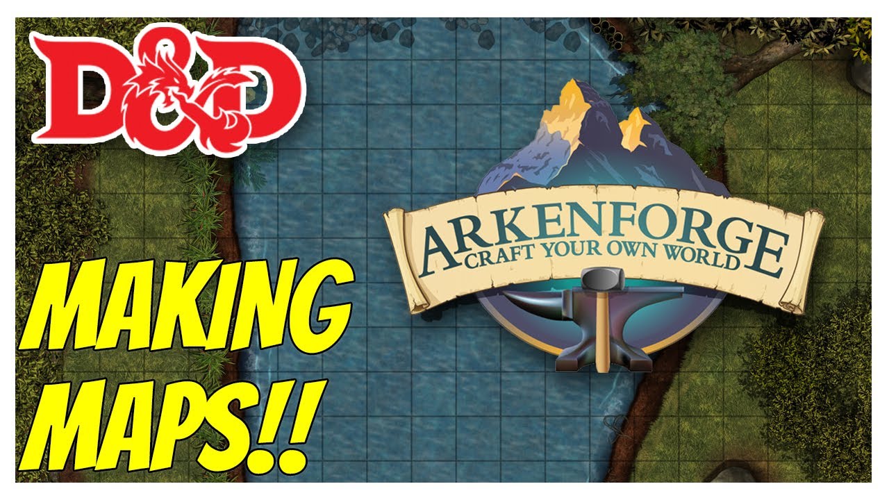 Creating Maps With Arkenforge Dungeons Dragons Vtt Software