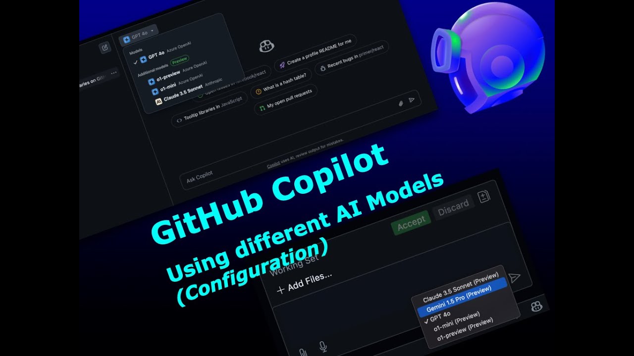 Configuring And Using Multiple Ai Models With Github Copilot Youtube