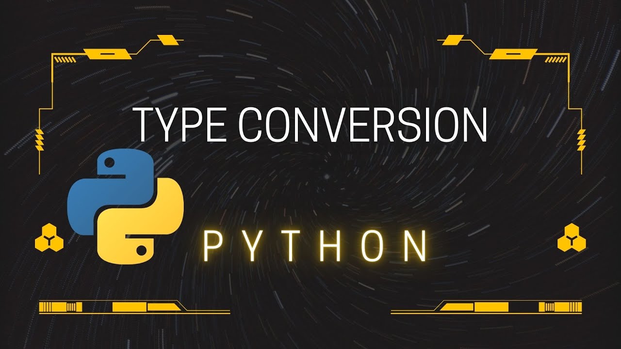 Type Conversion In Python Youtube