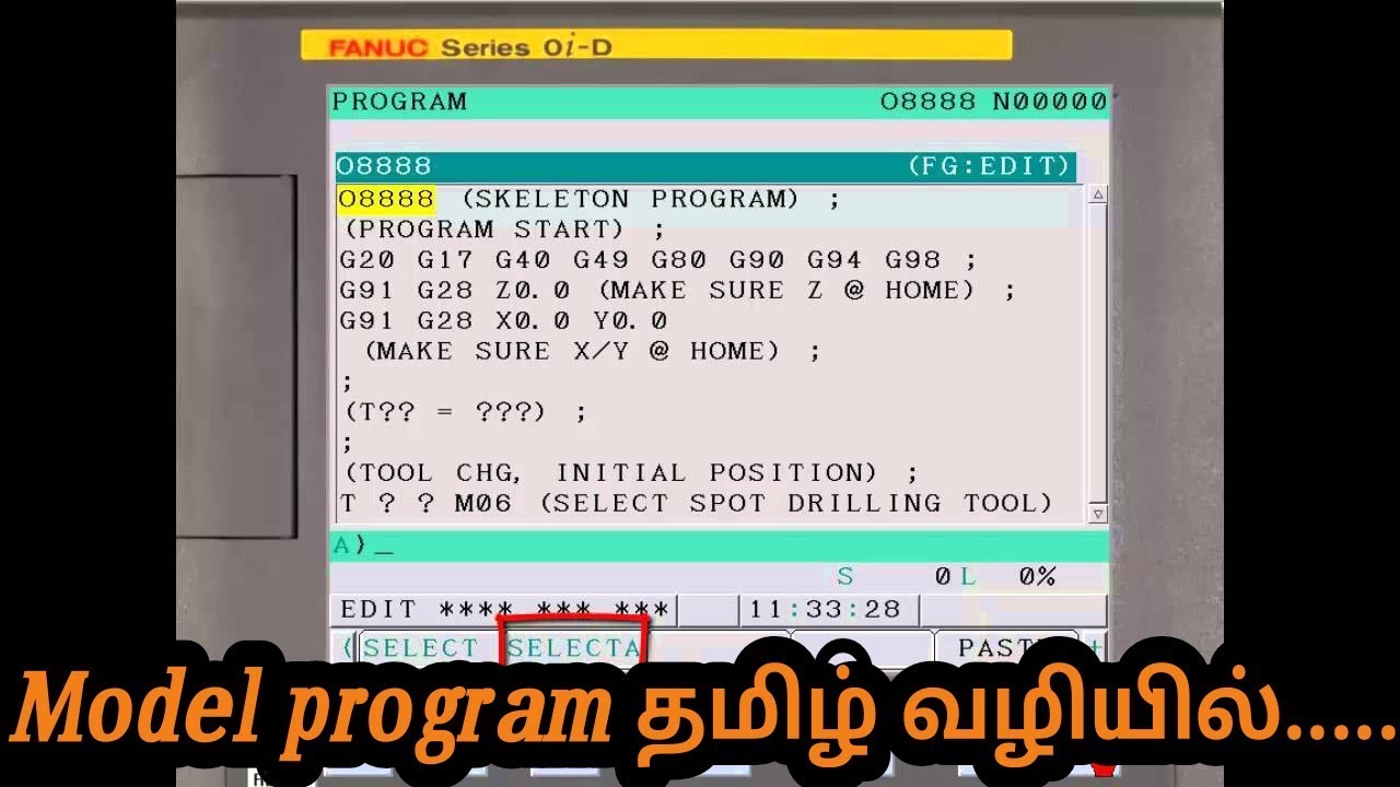 How To Write Cnc Basic Model Programming Class Youtube