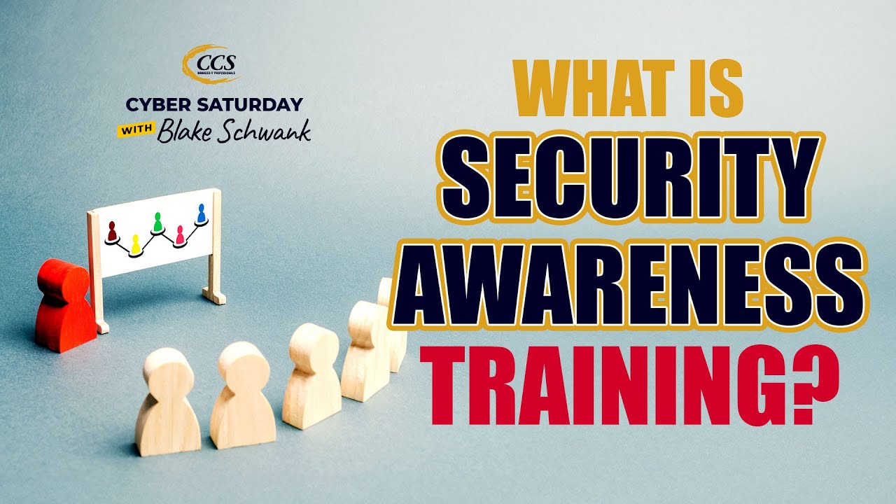 What Is Cybersecurity Awareness Training Youtube