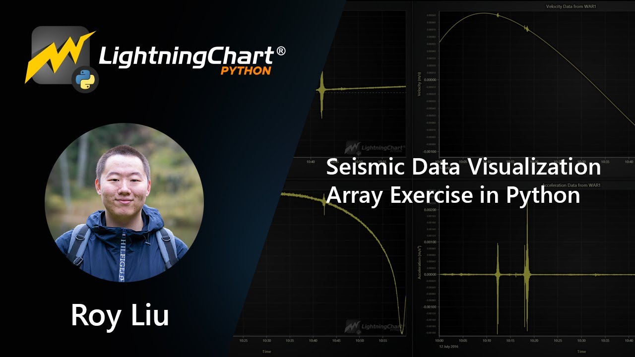 Seismic Data Visualization Array Exercise In Python Pythonprojects
