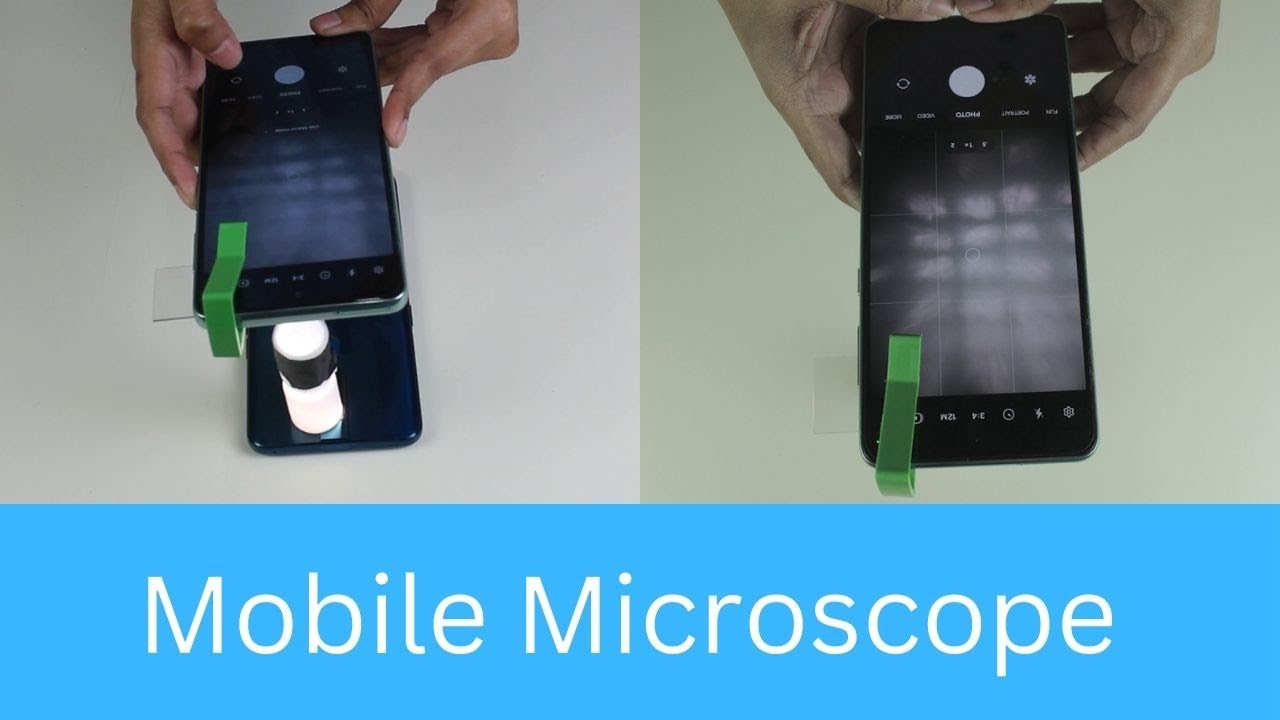 Mobile Microscope Diy Science Thinktac Youtube