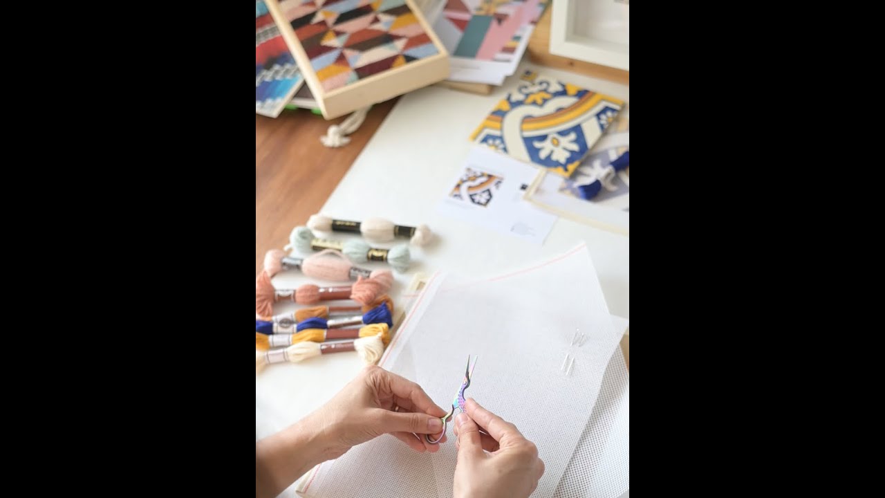 Workshop Needlepoint Unwind Studio X Ta Daan Youtube