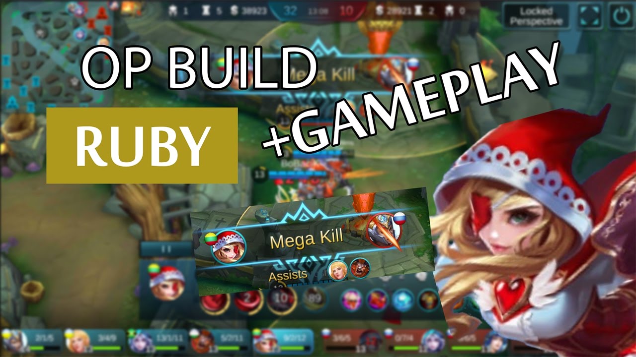 Mobile Legends Ruby Op Build Gameplay Mvp Youtube