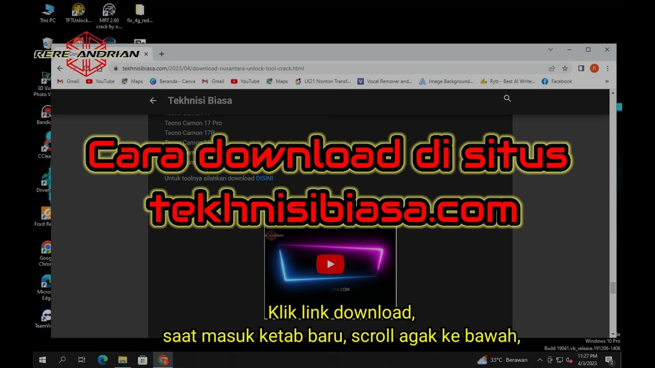 Cara Download Di Situs Tekhnisibiasa Youtube