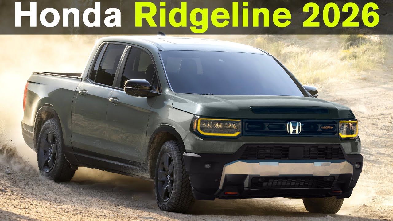2026 2027 First Look Honda Ridgeline Next Generation Youtube