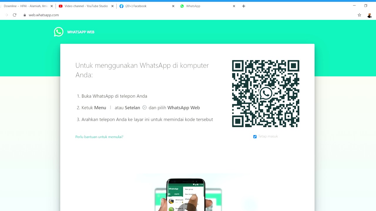 Tutorial Whatsapp Web Youtube