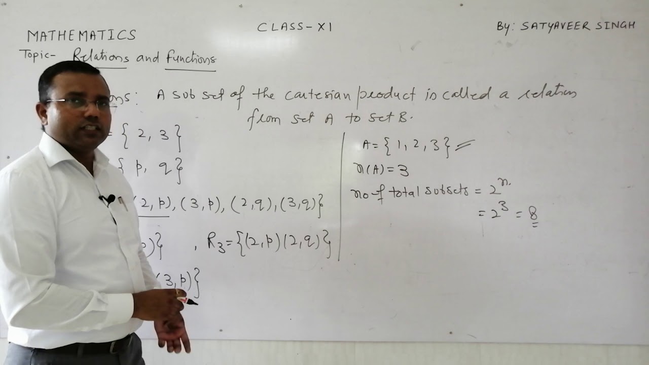 Lecture 02 Relations Youtube