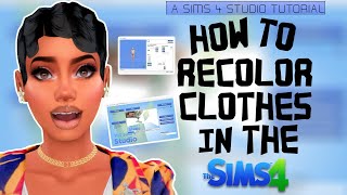 How To Recolor Using Sims 4 Studio Tutorial The Sims 4 Pink Simz Mp3 ...