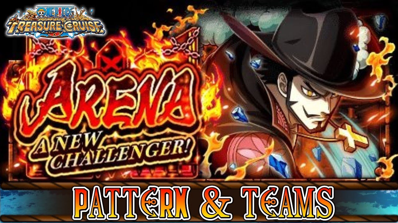 Optc Arena Mihawk Pattern E Teams Youtube