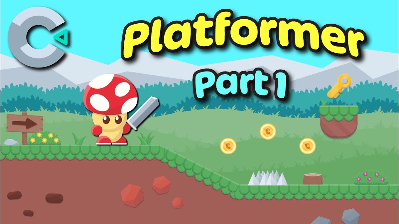 Construct 3 Platformer Tutorial For Beginners Part 1 Youtube