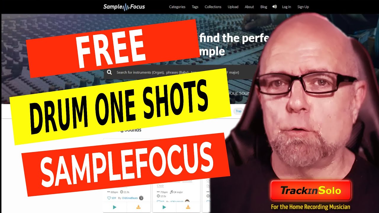 How To Get Free Drum One Shots Samples With Samplefocus Youtube