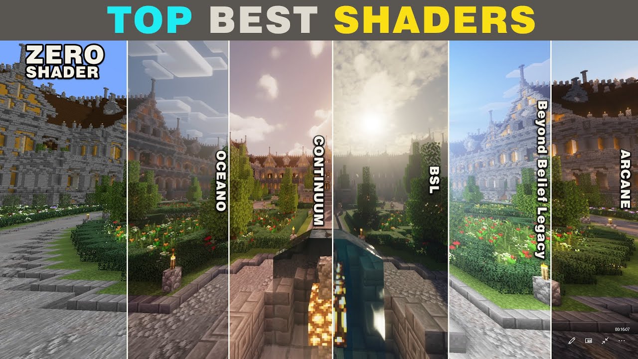 Top 5 Shaders For Minecraft Java Edition Best Shaders Of All Time