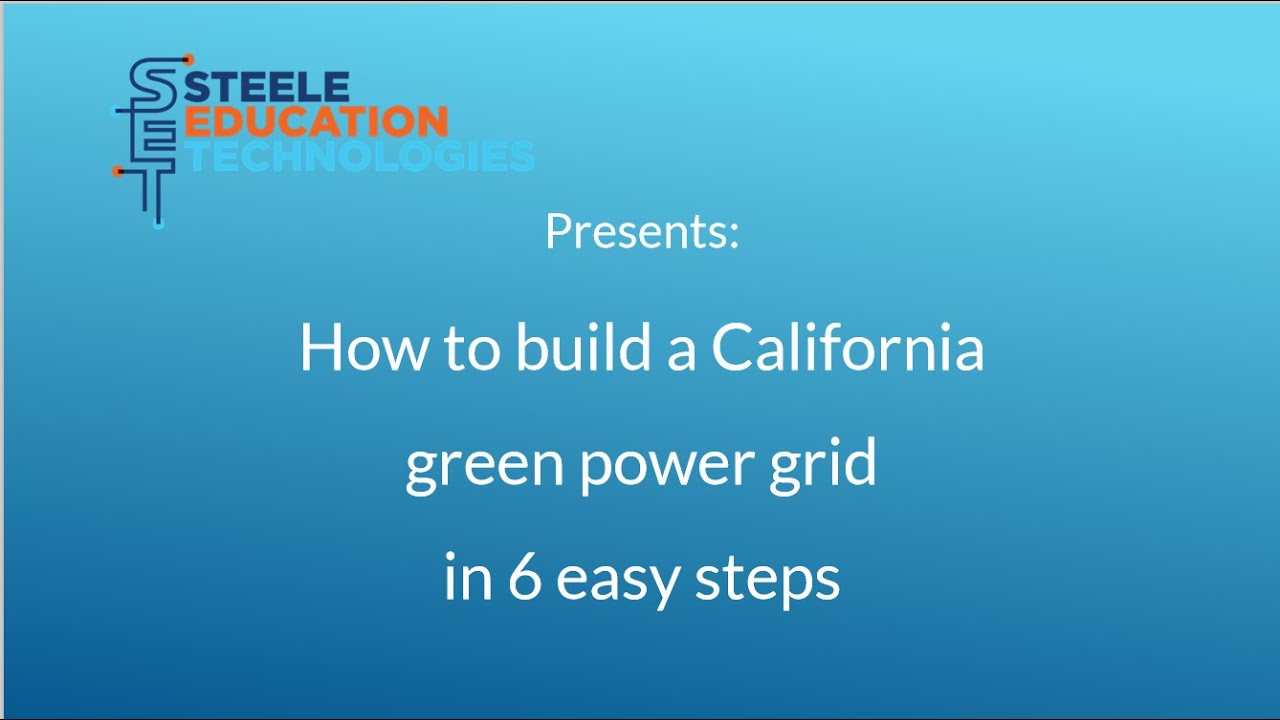 6 Steps To A Green Grid Youtube