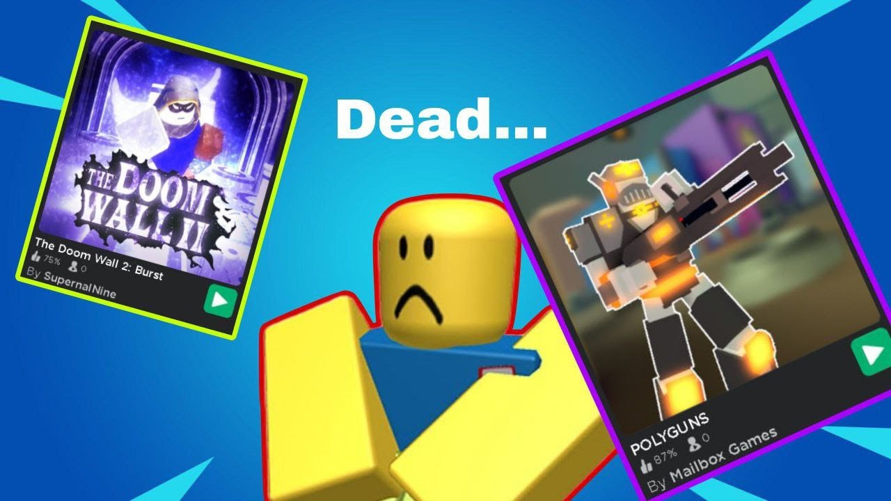 Roblox Dead Games Youtube