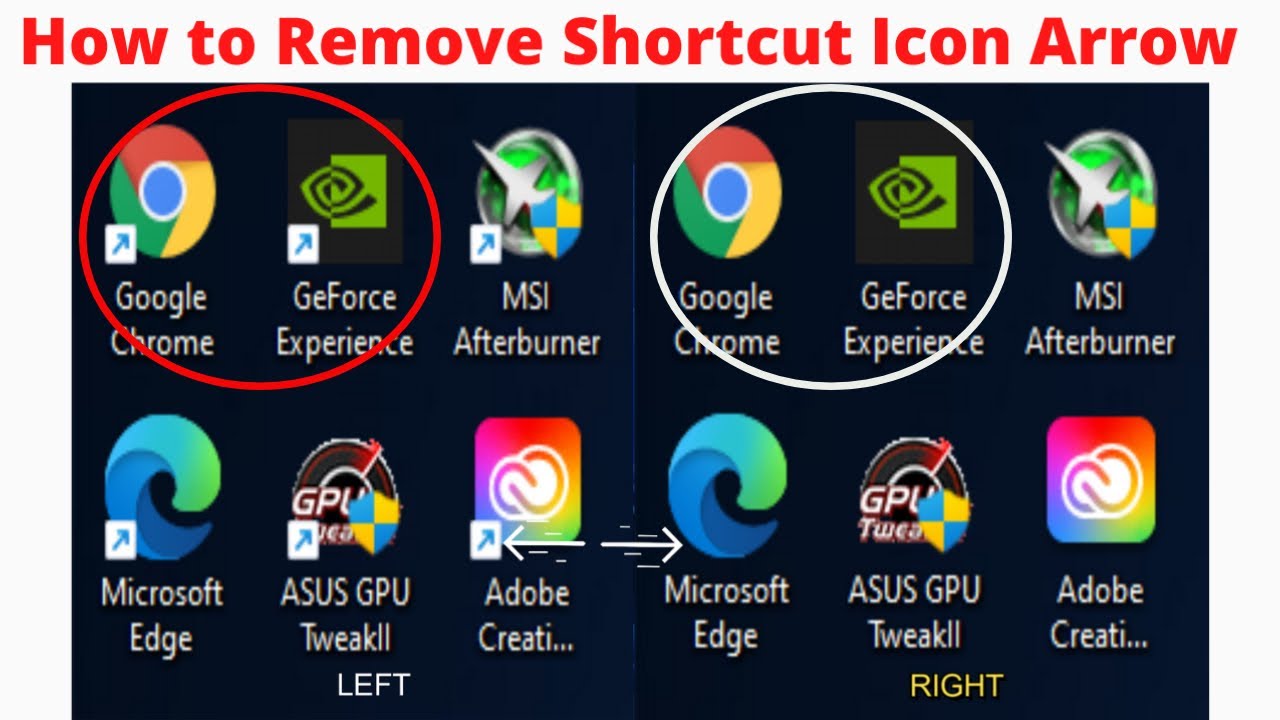 Remove Shortcut Arrows Windows 10 Eroticrot