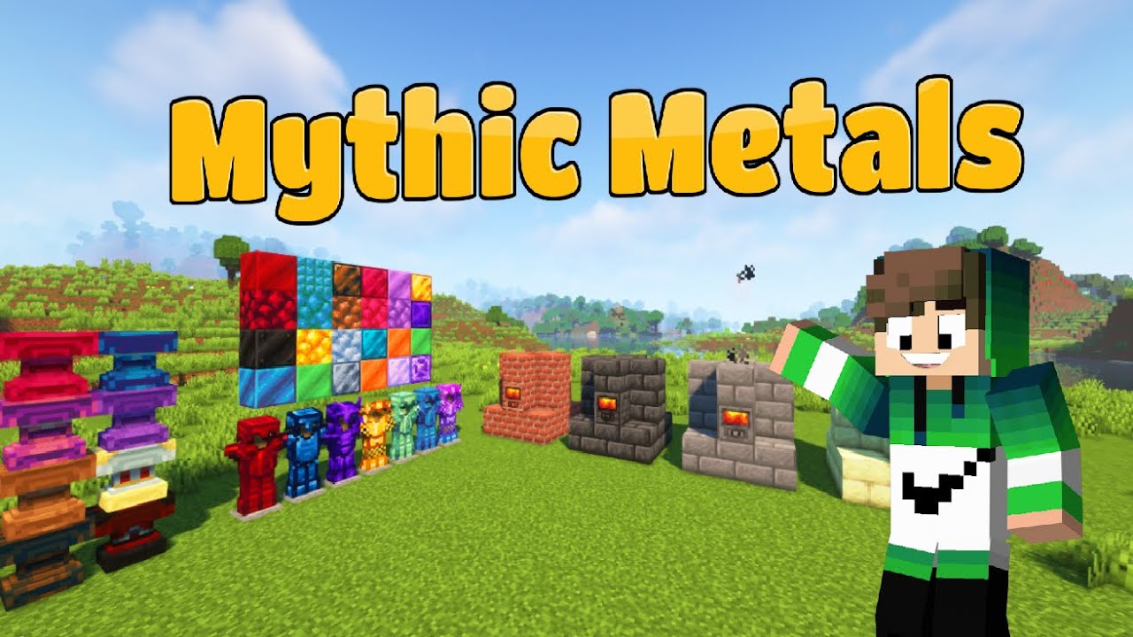 Mythic Metals Mod Minecraft 1 16 1 20 4 4 Youtube