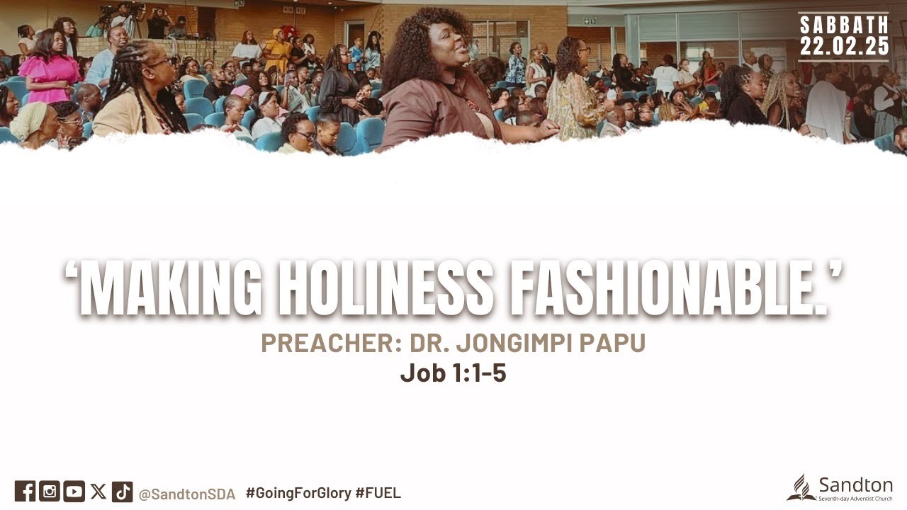 Dr Jongimpi Papu Making Holiness Fashionable Youtube