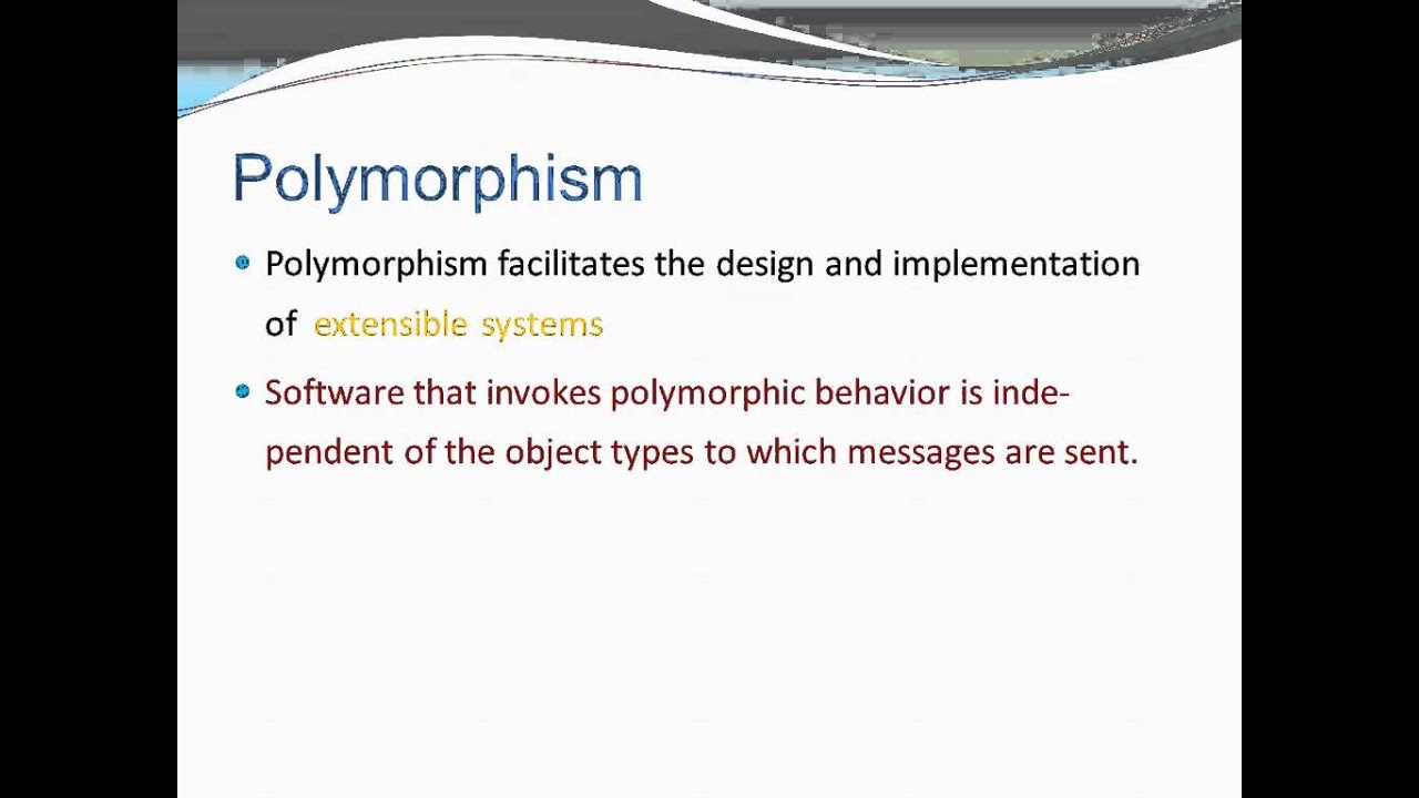 Java Basics Polymorphism Youtube
