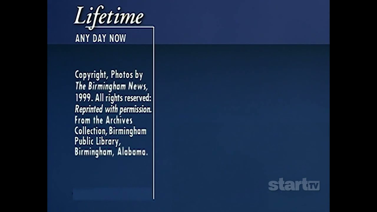Any Day Now Blank Lifetime Split Screen Credits 1998 2000 Youtube