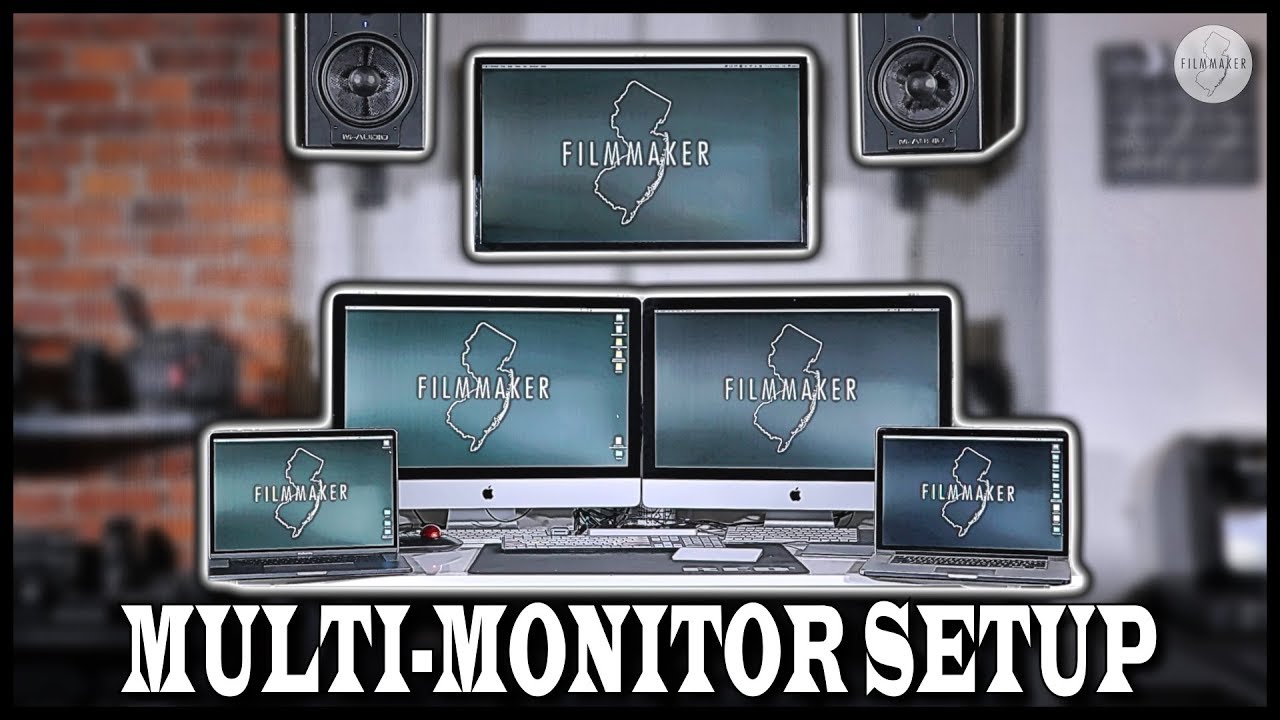 Multi Monitor Setup Explained Multi Screen Editing Youtube