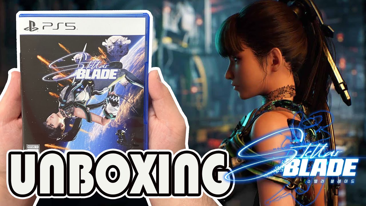 Stellar Blade Ps5 Unboxing Youtube