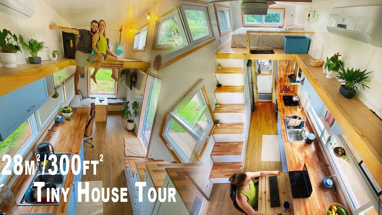 Tiny House In Countryside Tiny Home Tour Youtube