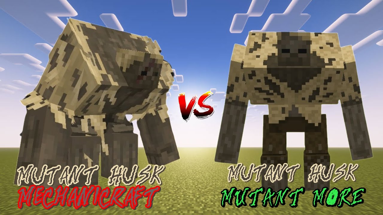 Mechanicraft Mutant Husk Vs Mutant Husk Mutant More Youtube