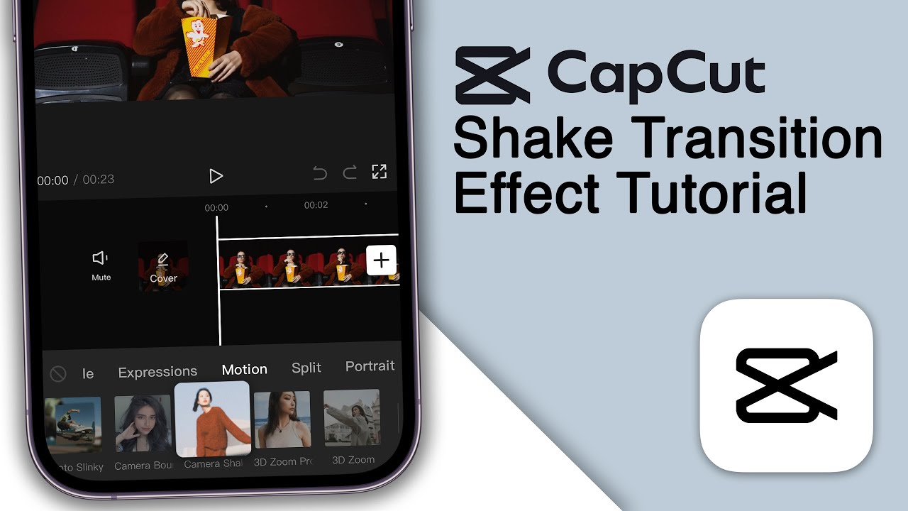 How To Create Shake Transition Effect Using Capcut 2024 Youtube