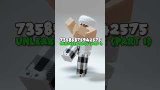 New Unleaked Roblox Music Codes Ids 2025 Roblox Robloxmusiccodes