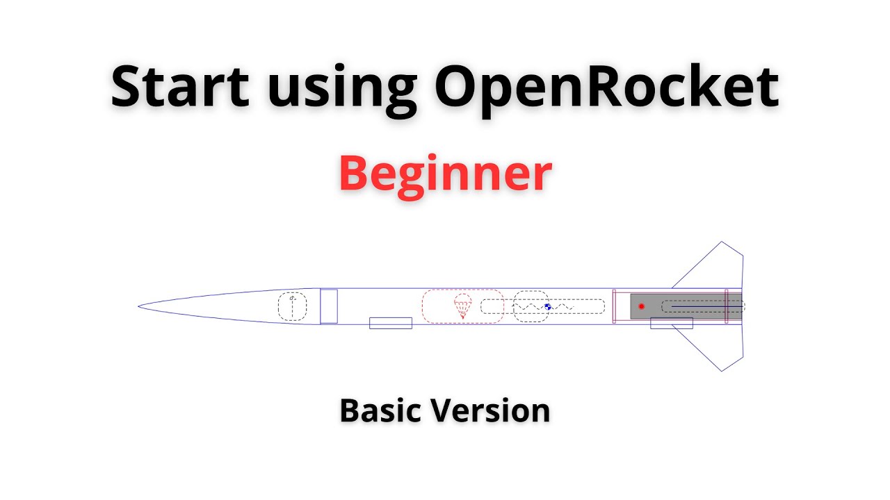 Openrocket Tutorial Beginner Level Quick Version Youtube