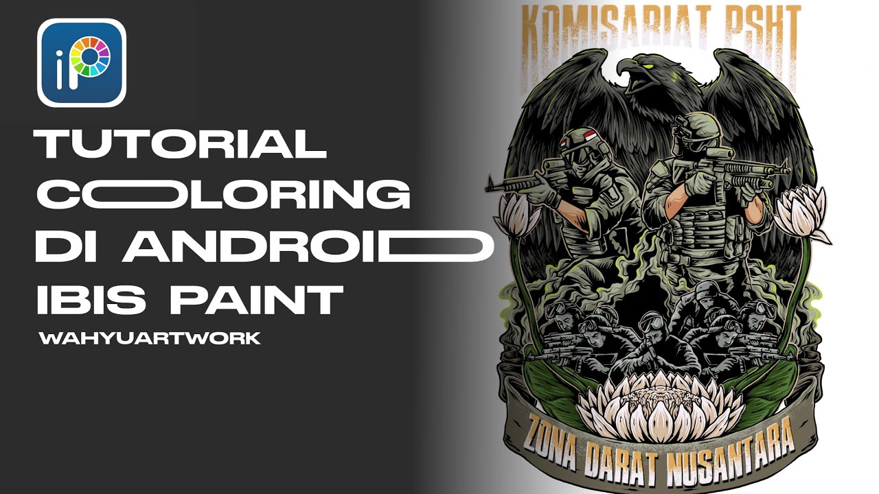 Cara Coloring Desain Di Ibis Paint Part 2 Ibispaintx Youtube