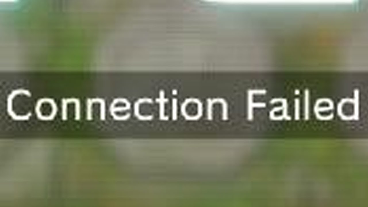 Connection Issue Youtube
