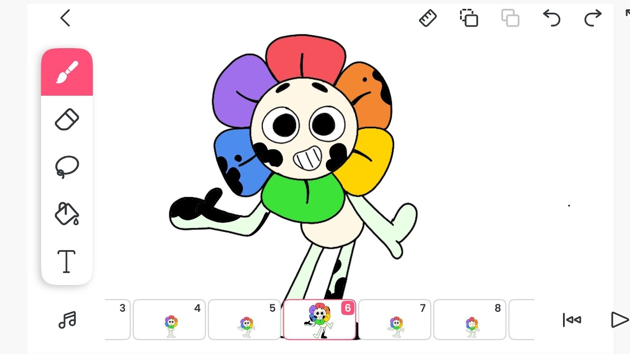 Dandy Twisted Animation In Flipaclip Youtube