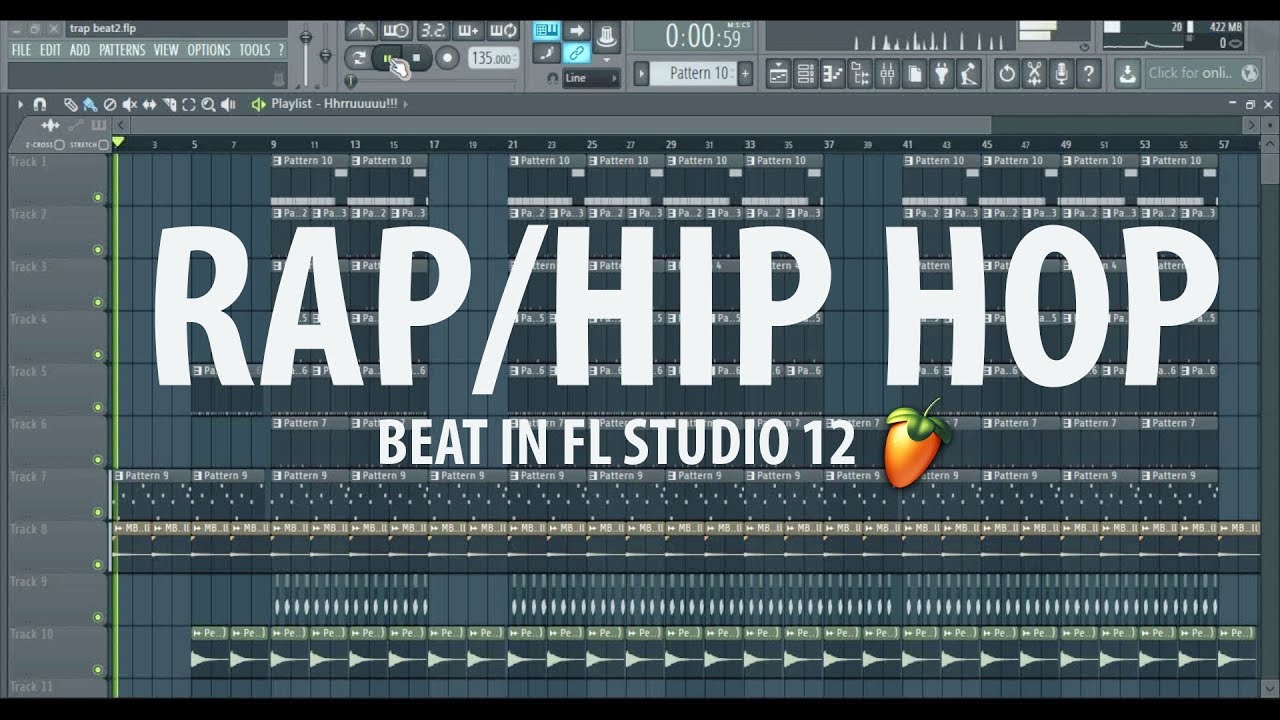Rap Hip Hop Beat Made In Fl Studio 12 Free Flp Youtube