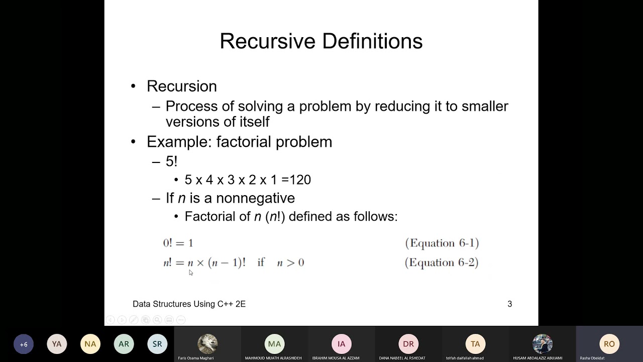 Recursion Part 1 Youtube