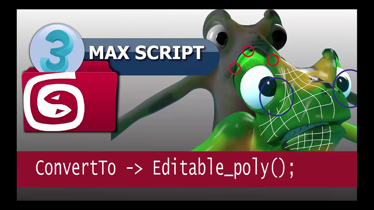 Maxscript 15 Convertto Editablepoly Youtube
